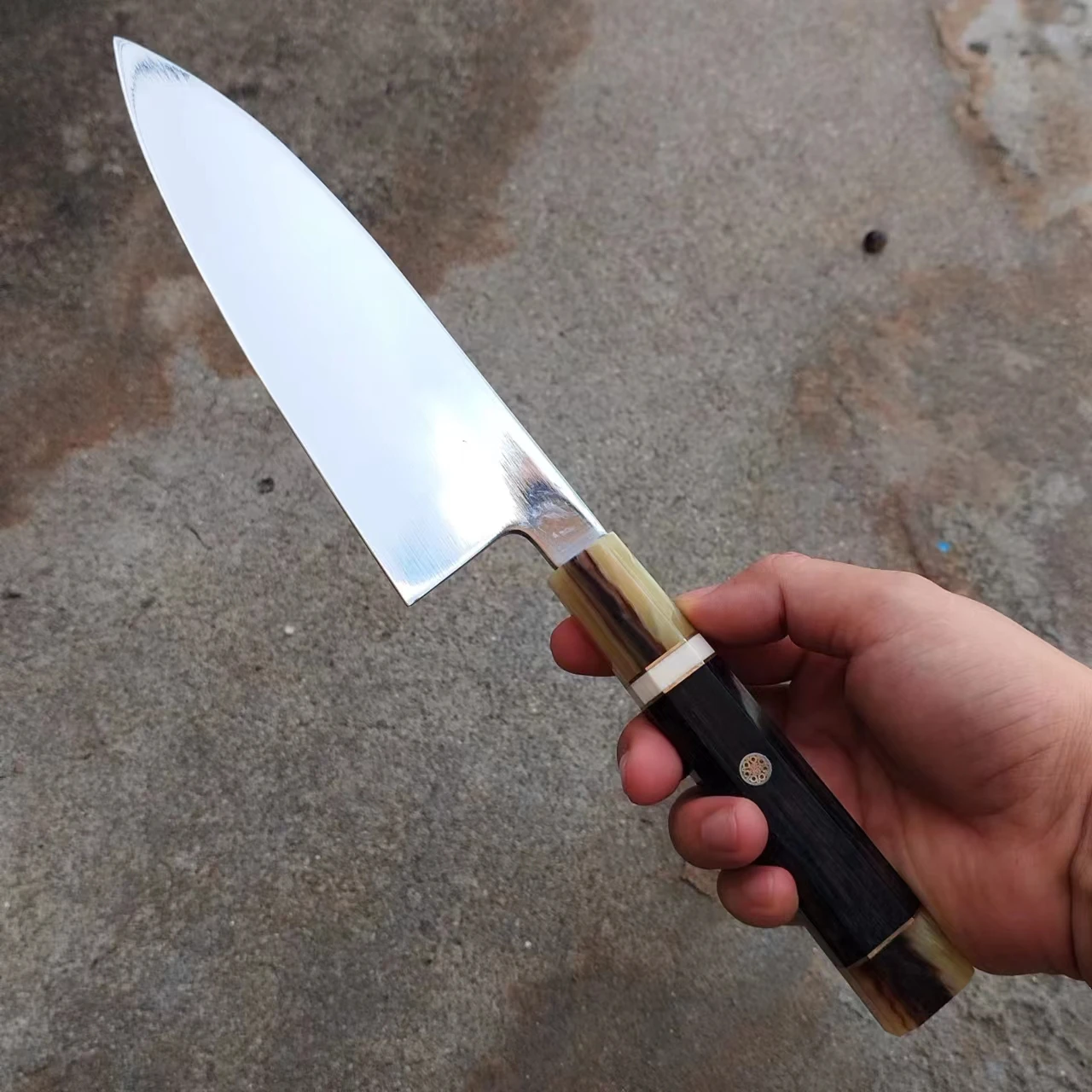 Deba-Knife-Single-edged-Mirror-Blade-Sharp-Chefs-Cleaver-Sashimi ...