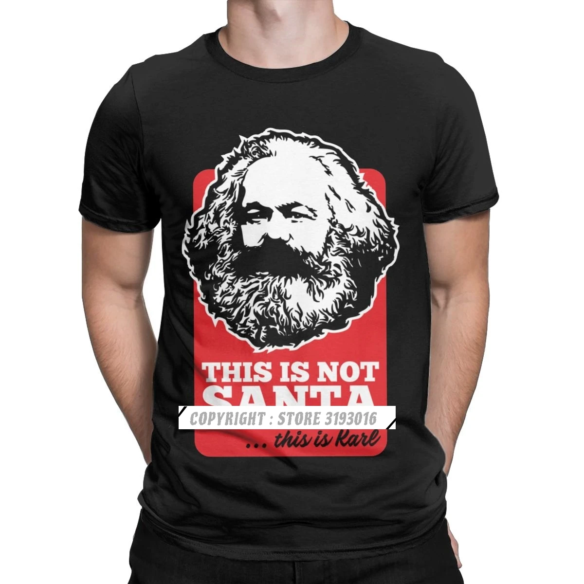 Novelty This Is Not Santa This Is Karl T Shirts for Men T Shirts ...