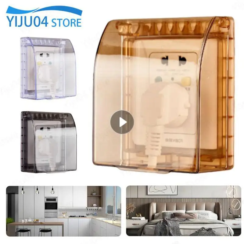 86-Type-Socket-Switch-Protector-Electric-Plug-Cover-Child-Safety-Box ...