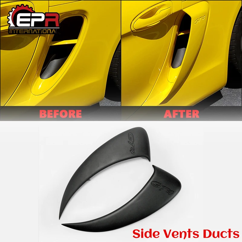 Frp Fiber Glass Gt Type Side Duct Vent Fiberglass Fender Air Intake ...