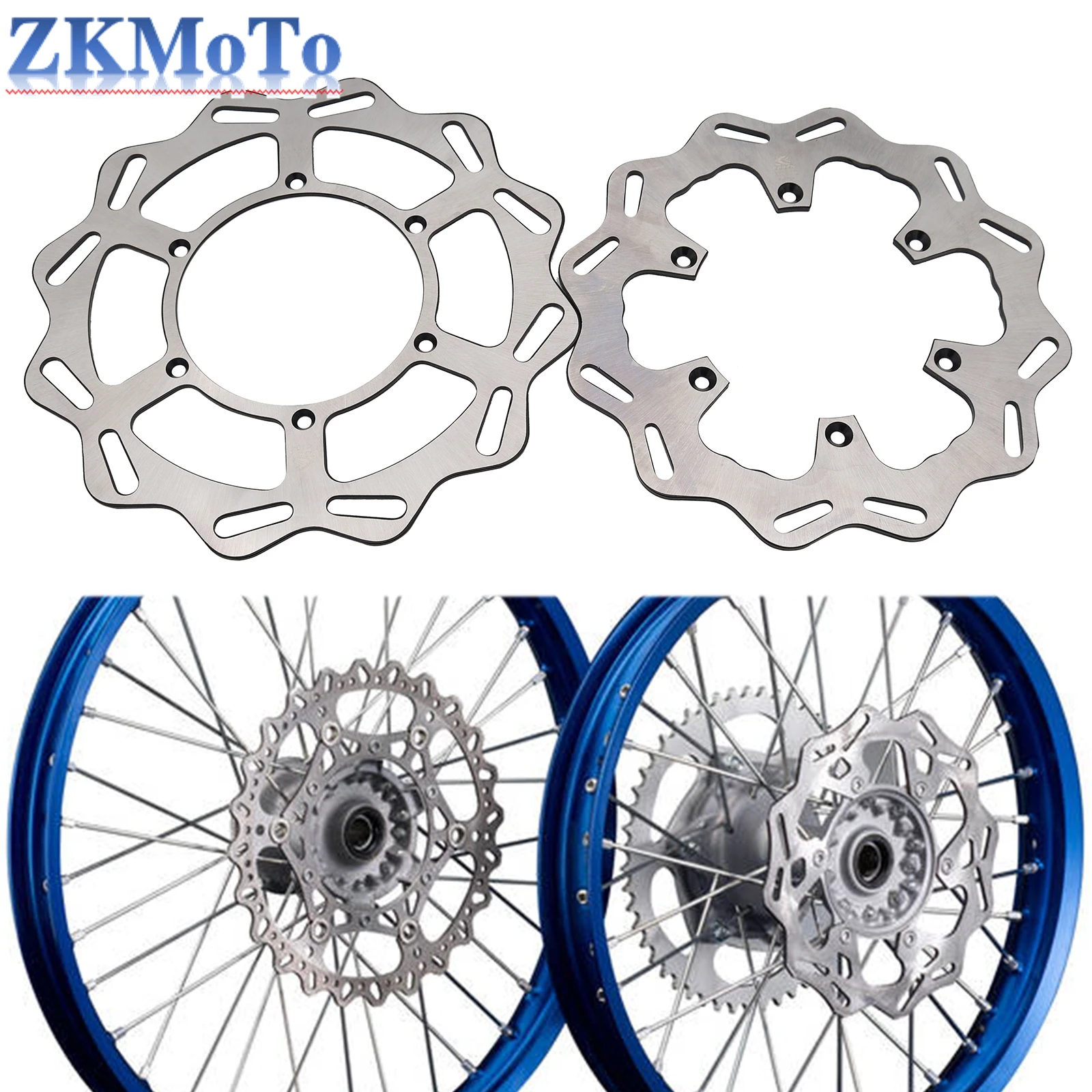 Motorcycle-270mm-245mm-Front-Rear-Brake-Disc-Rotor-Disk-For-Yamaha ...