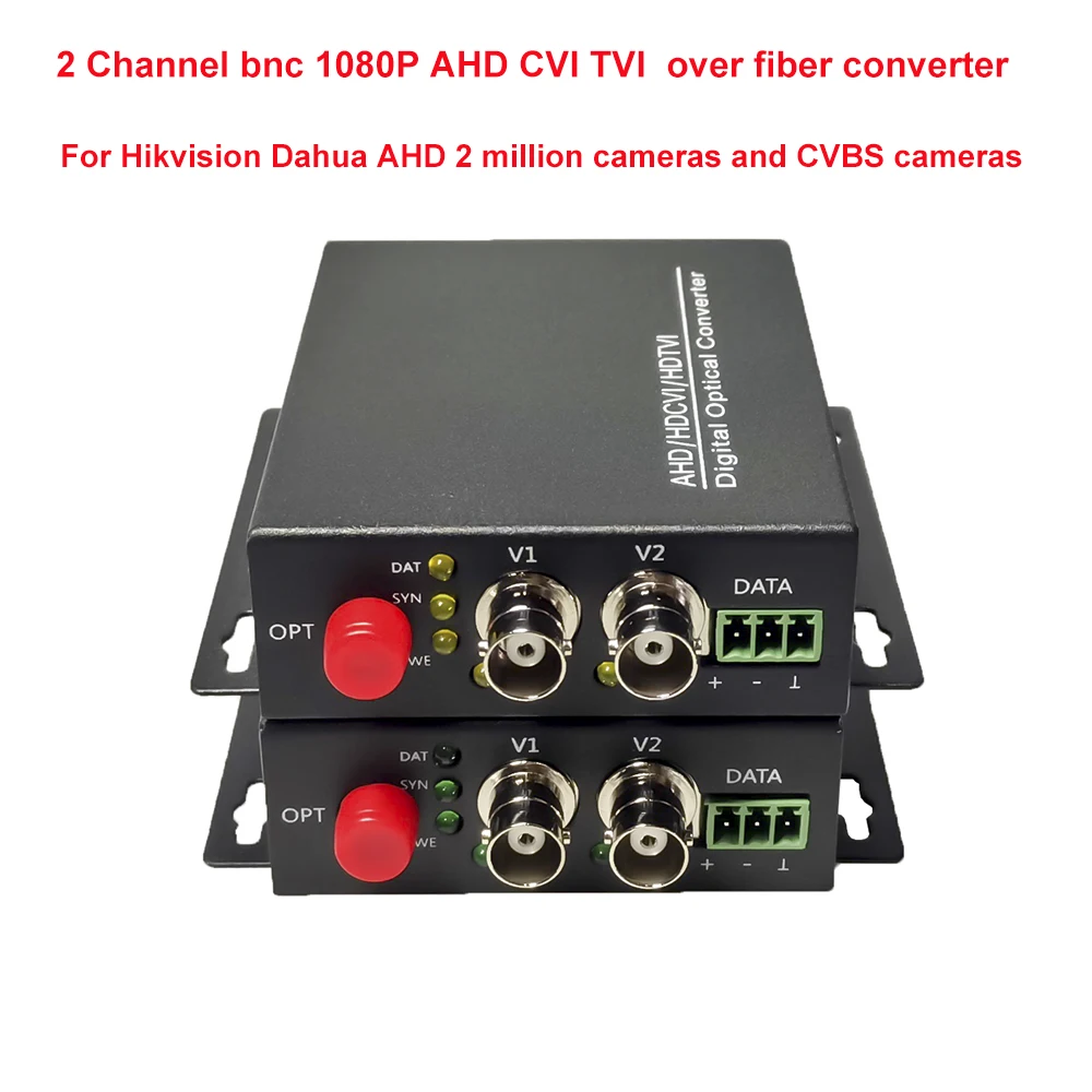 2CH-1080P-AHD-HDCVI-TVI-Fiber-optic-Media-Converter-HDTVI-HDCVI-AHD-2MP ...