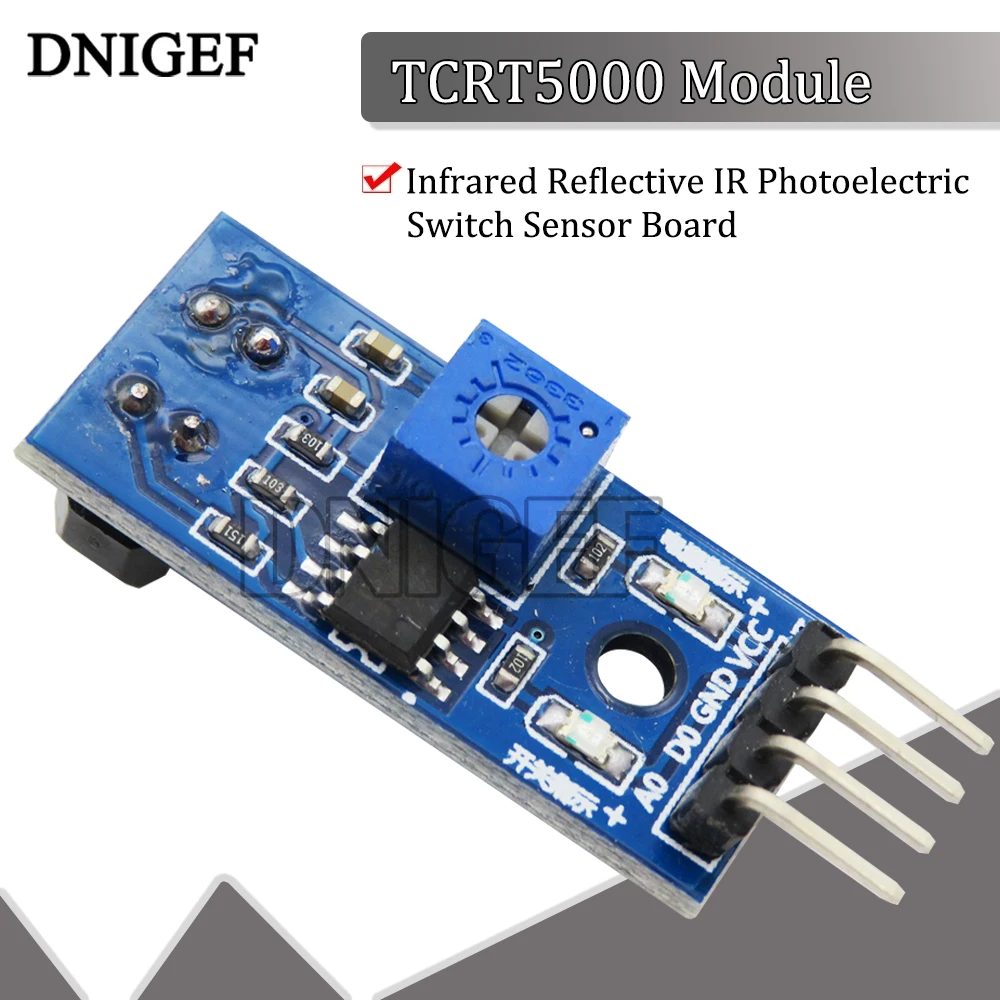 1-PCS-TCRT5000-Infrared-Reflective-IR-Photoelectric-Switch-Sensor-Board ...