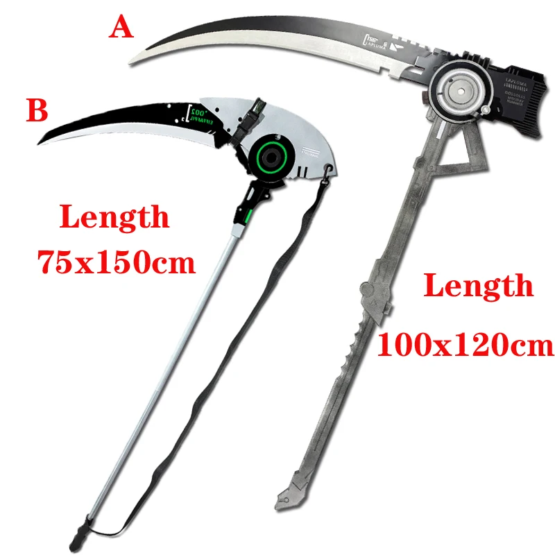 Game-Arknights-La-Pluma-Cosplay-Sickle-Weapon-Props-Toys-Accessories ...