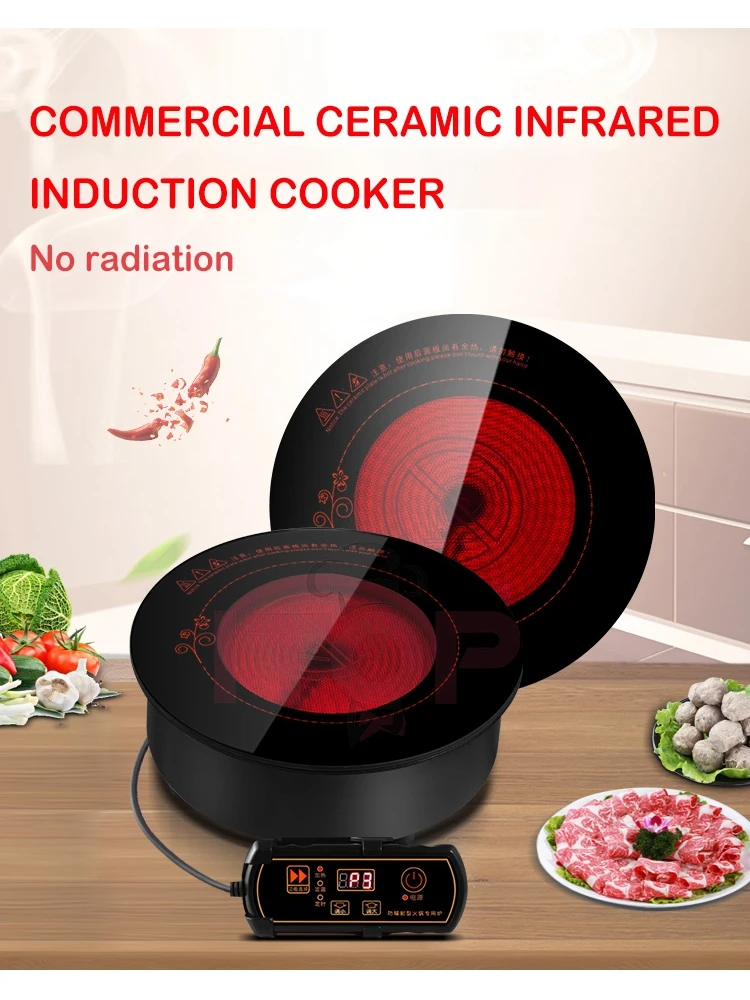 ITOP-1500W-Electric-Ceramic-Stove-Flat-Cooker-Heater-Milk-Frother ...