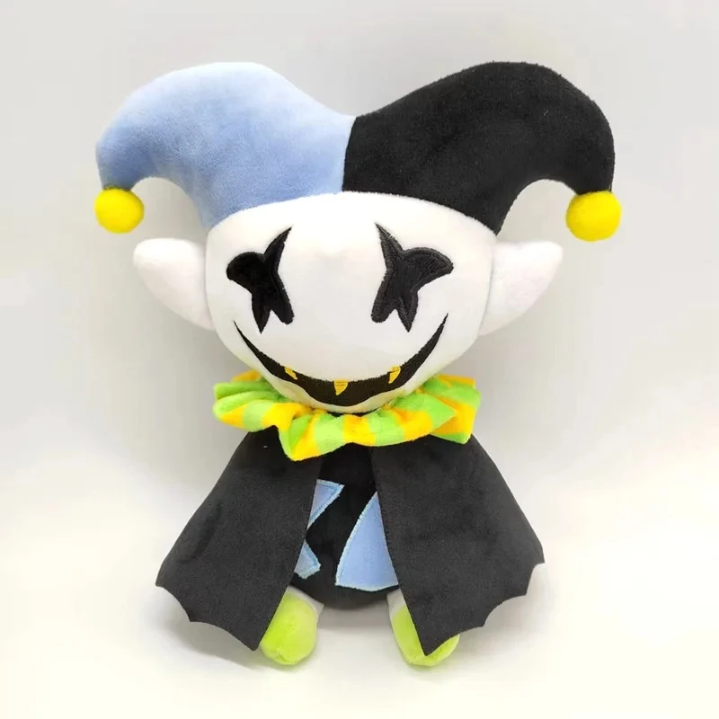 Deltarune-Jevil-Talking-Plush-Triangle-Rune-Clown-Plush-Doll-Toy-Super ...
