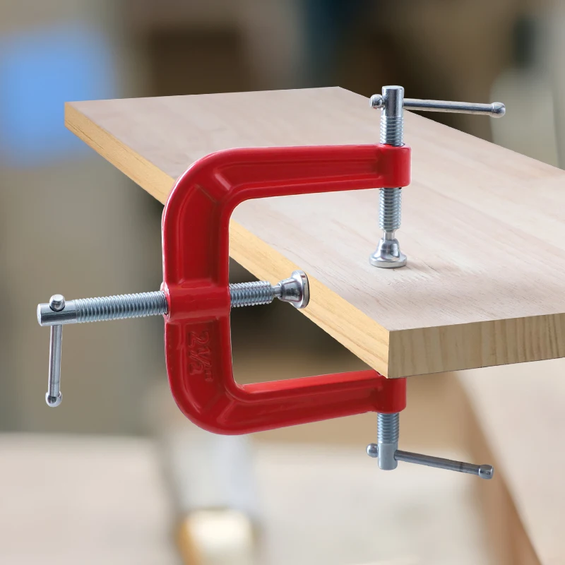 3-Way-Edging-Clamp-Iron-Face-Frame-Clamps-Adjustable-C-Clamp-with ...