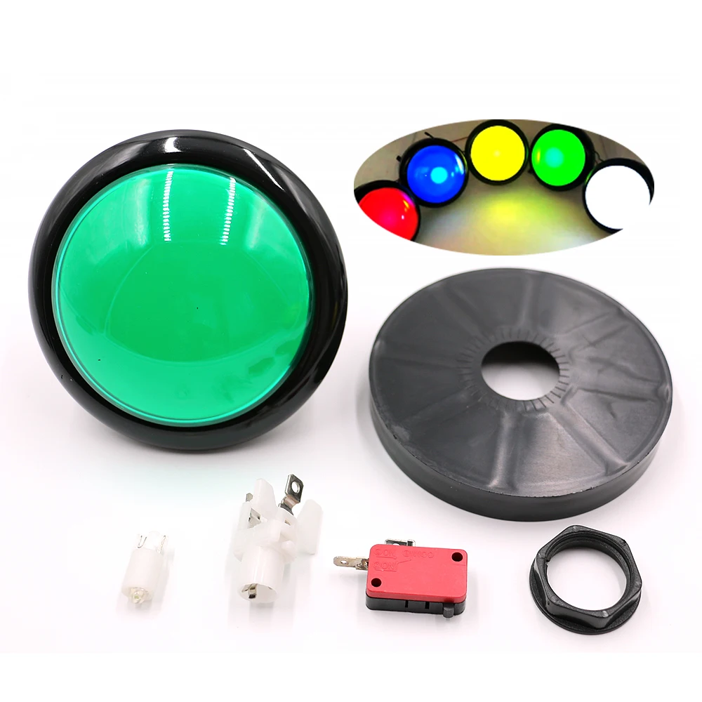 Big-100mm-Light-Push-Button-Illuminated-Led-Answerer-Switch-Video ...