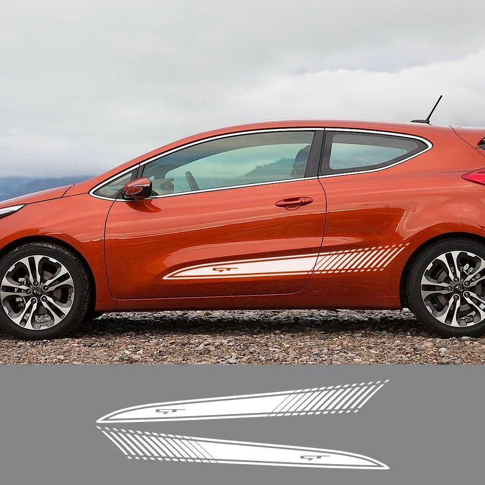 2PCS-Car-Stickers-For-Kia-Pro-Ceed-Tuning-GT-Line-Accessories-Auto-Door ...