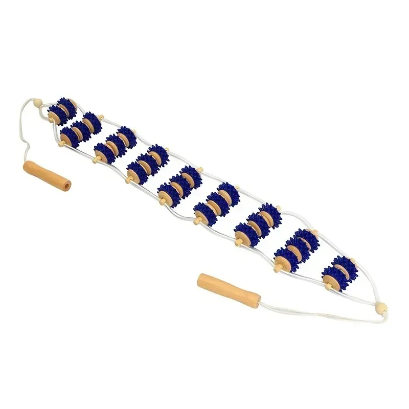 Wooden-Back-Massage-Roller-Rope-Wood-Therapy-Cellulite-Massage-Tools ...