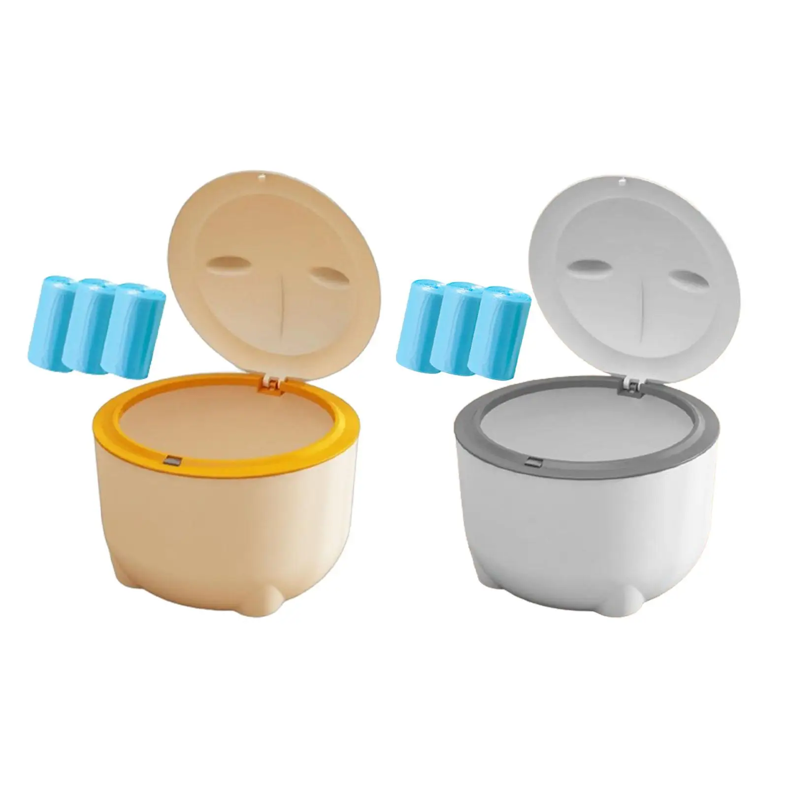 Totalmente-fechado-Cat-Litter-Bin-com-tampa-sacos-de-lixo-WC-Box-para ...