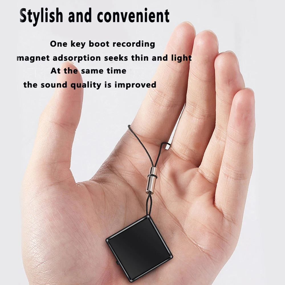 Mini reportofon spion profesional cu reducere inteligenta a zgomotului ...