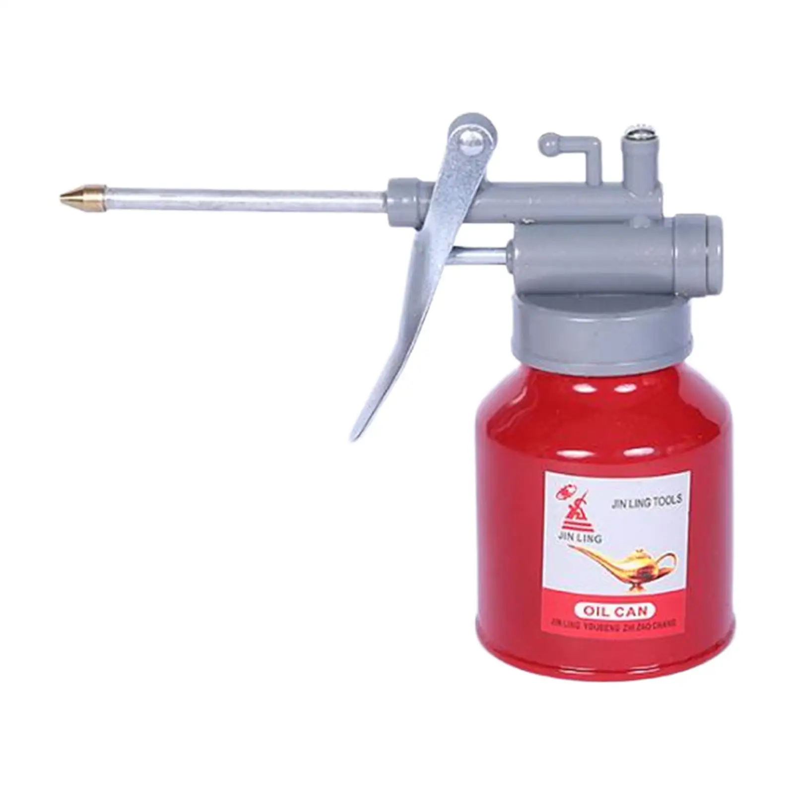 Oil-Can-Pump-Oiler-250ml-High-Pressure-Oiler-Bottle-with-Rigid-Spout ...