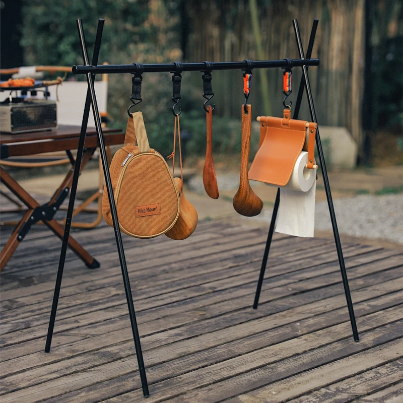 Outdoor-camping-portable-storage-rack-4-foot-drying-rack-foldable ...