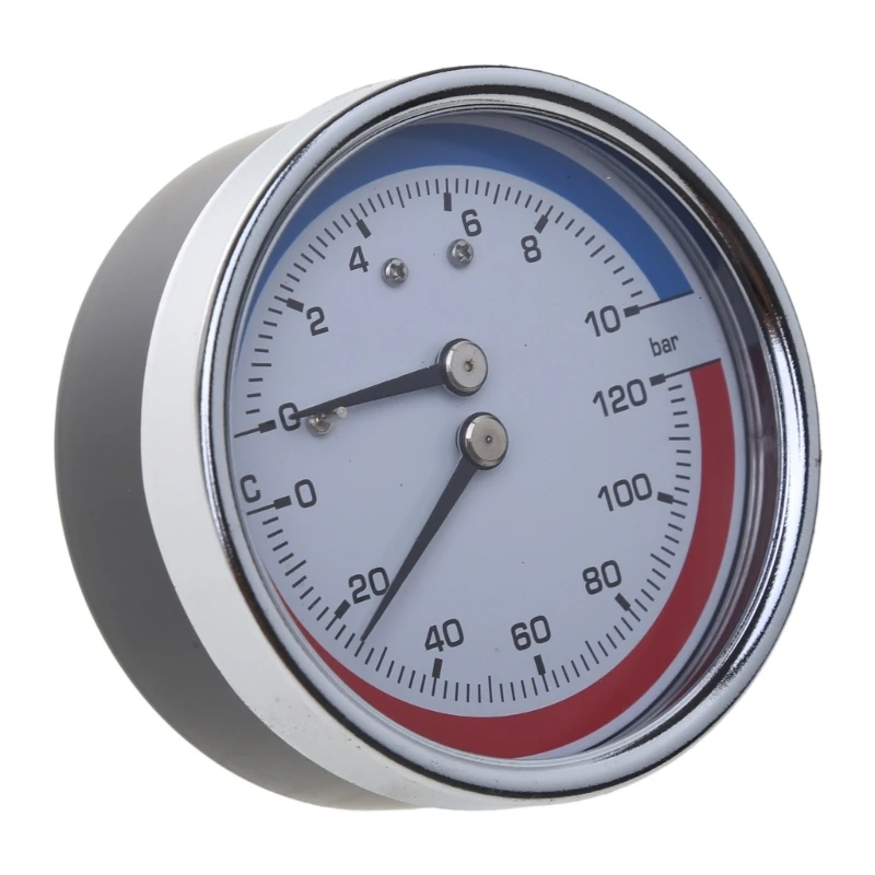 Compact-Thermo-manometer-Boiler-Temperature-Pressure-Gauge-Mearsuring-0 ...