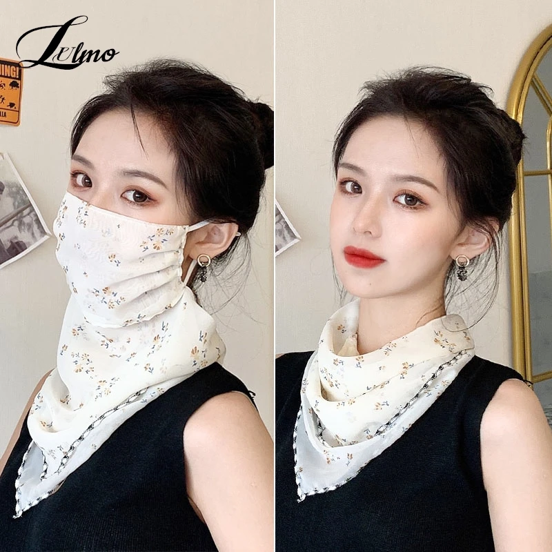 Scarf For Women Sun UV Protection Hiking Neck Scarf Outdoor Triangular ...