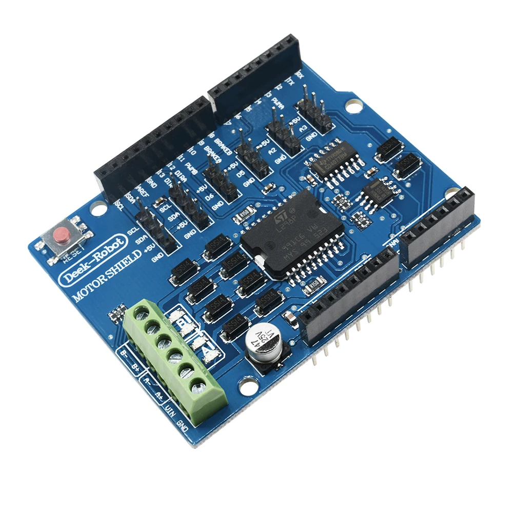 L298P L298 Shield R3 DC Motor Driver Shiled Board Module 2A Dual Full ...