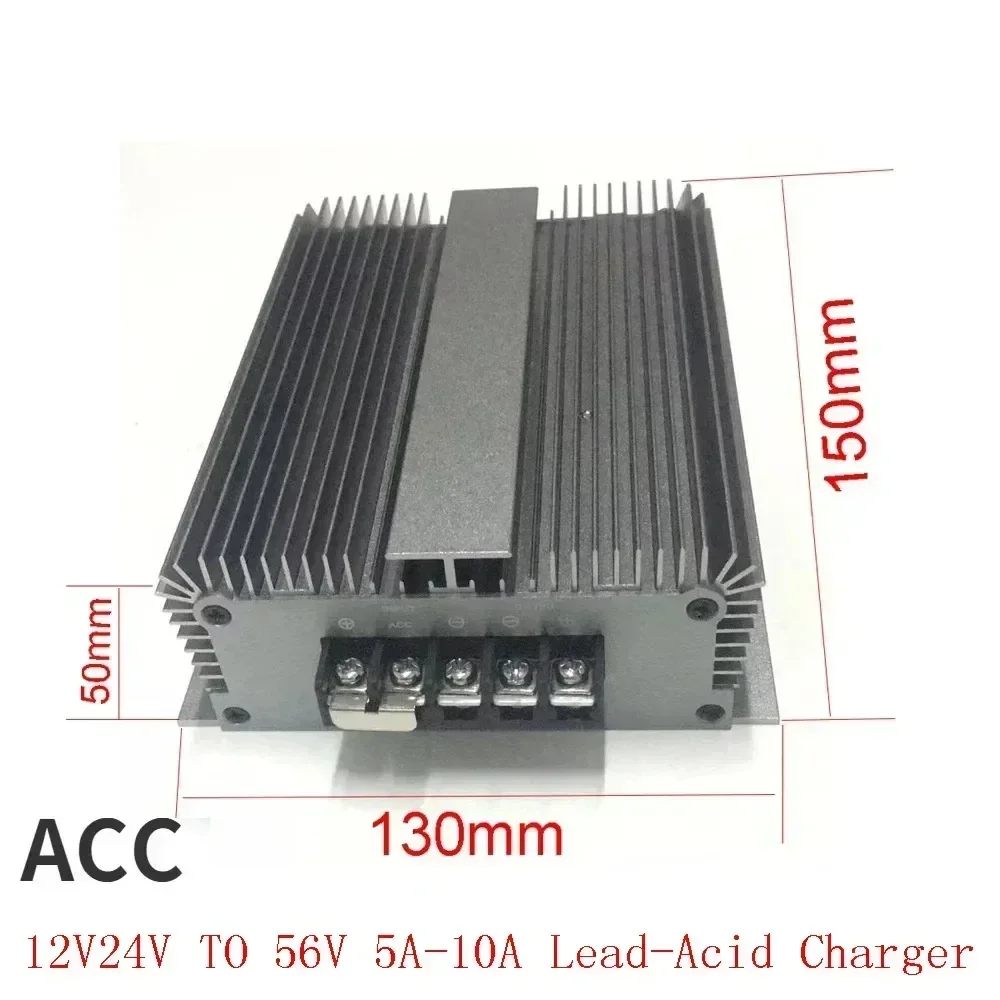 12V/24V to 14.5V 4A 58W DC DC Step Up Converter Lithium / Lead-acid Charger