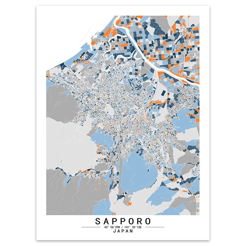 Sapporo World Map