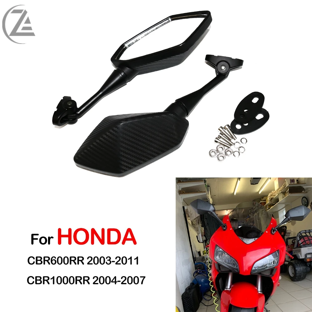 ACZ-Motorcycle-Carbon-Rear-View-Mirrors-for-HONDA-CBR600RR-CBR-600-RR ...