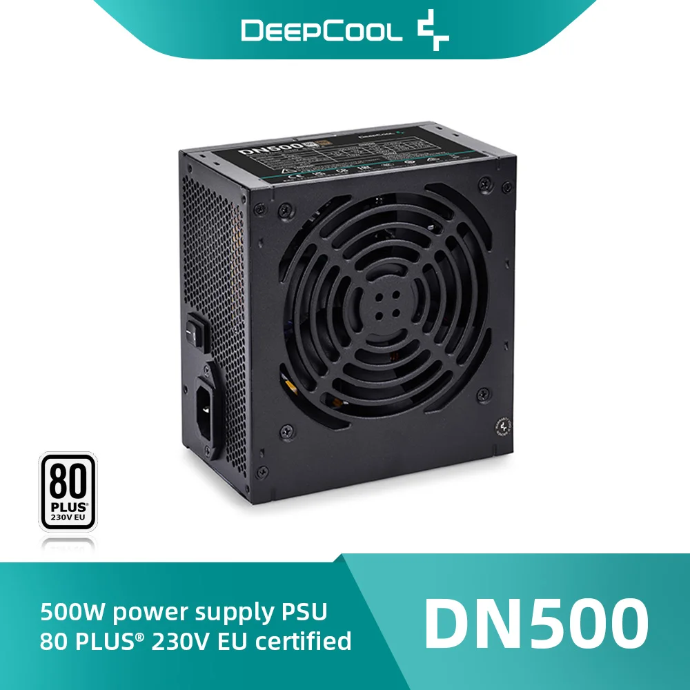 Deepcool Dn500 80plus 230v Eu Certified Computer Power Unit 500w 85% ...