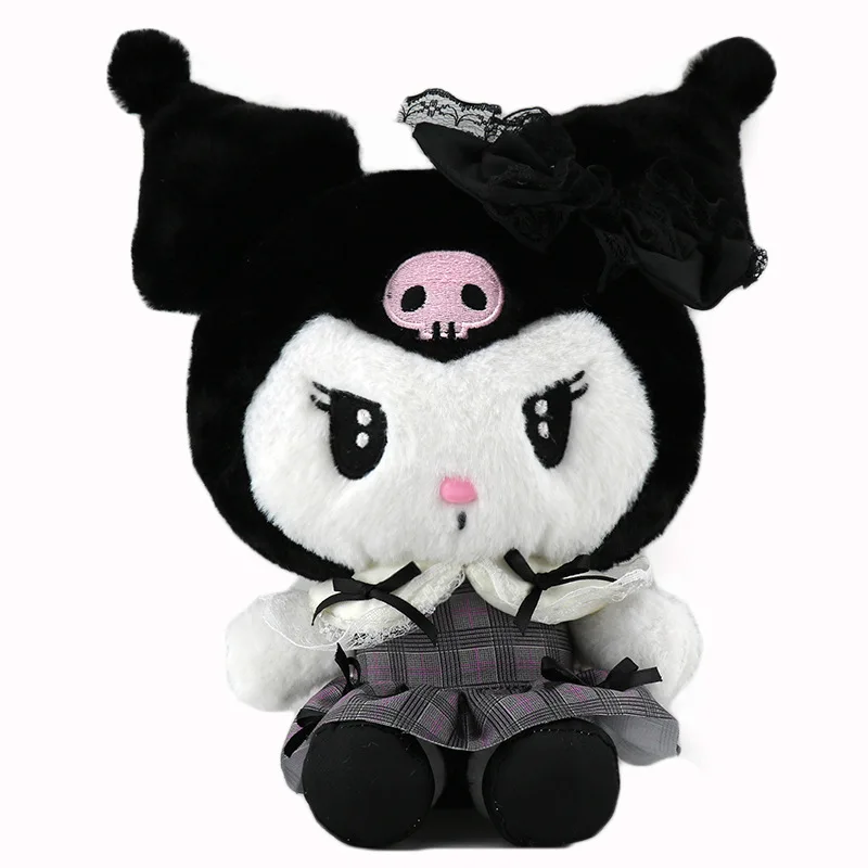 25cm-Sanrio-Kuromi-My-Melody-Plush-Toy-Kawaii-Gothic-Little-Devil ...