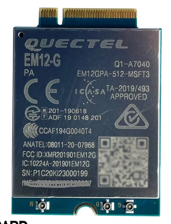 Quectel Em12gpa-msft(3) Worldwide Frequency (band) Fit For Pc & Router ...