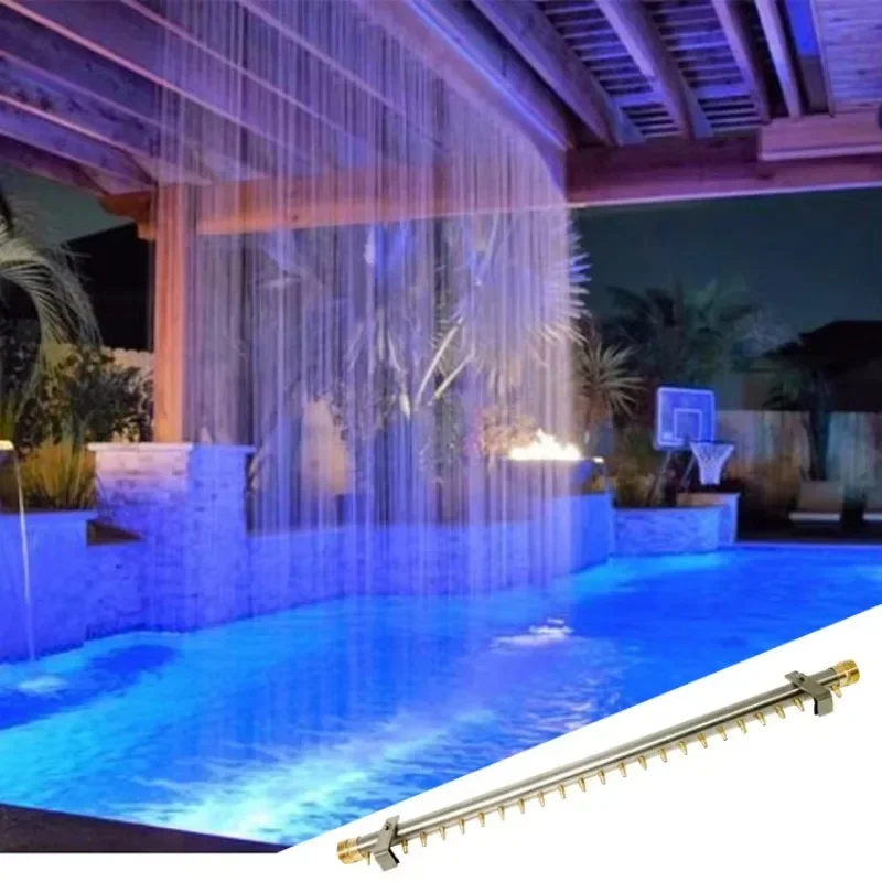 Colorful Artificial Waterfalls Outdoor Pools Gardens Lakes Stainless ...