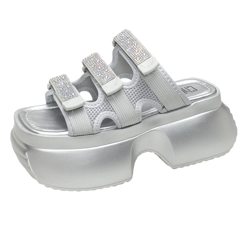 Summer-Slippers-Women-Outdoor-7CM-Bling-High-Heels-Ladies-High-Platform ...