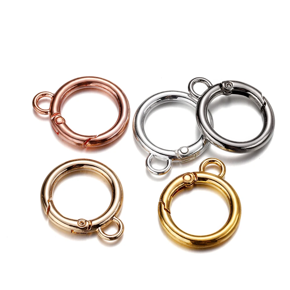 5Pcs-Alloy-O-Ring-Spring-Clasps-With-Hole-Openable-Round-Carabiner ...