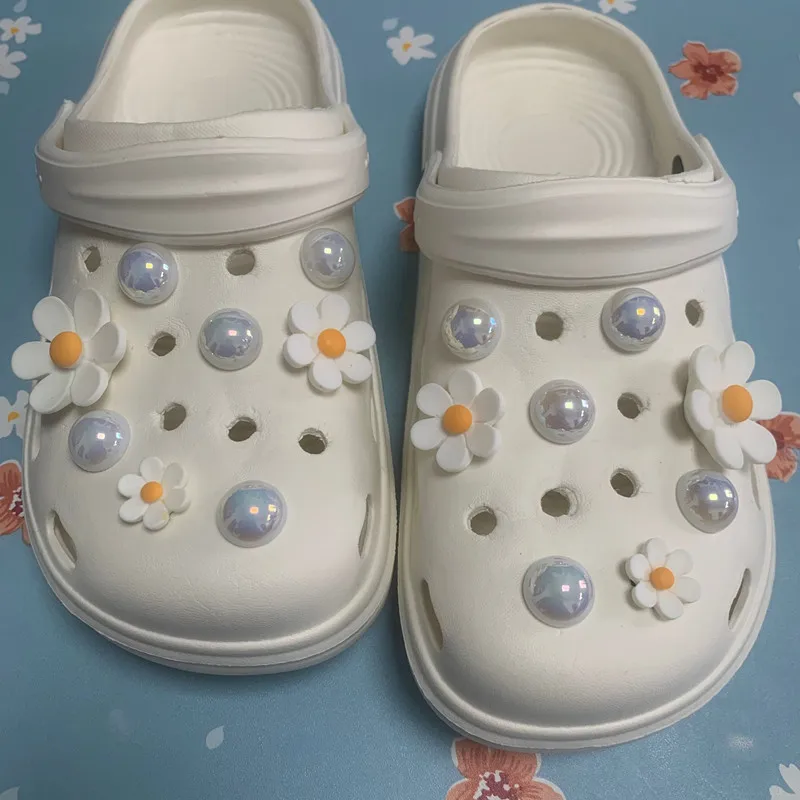 Hot-Sale-Sweet-Cute-Girly-Croc-Charms-Designer-Elegant-Vintage-Pearl ...