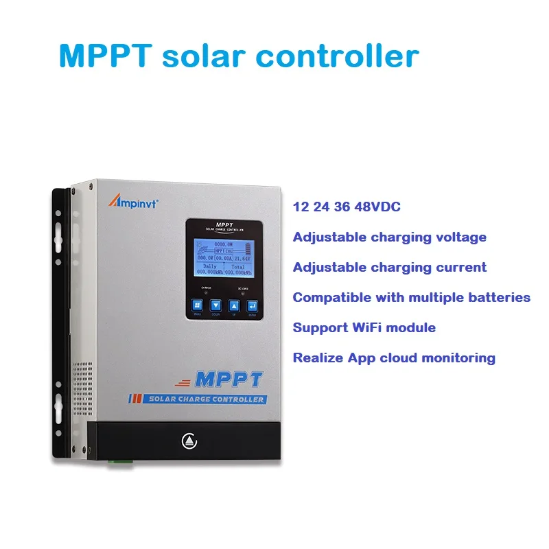 MPPT solar controller 12V24V36V48V lithium battery 30A 40A 50A 60A 80A ...