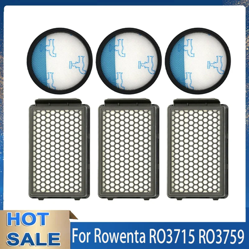 HEPA Filter for Rowenta RO3715 RO3759 RO3798 RO3799 for Moulinex for ...