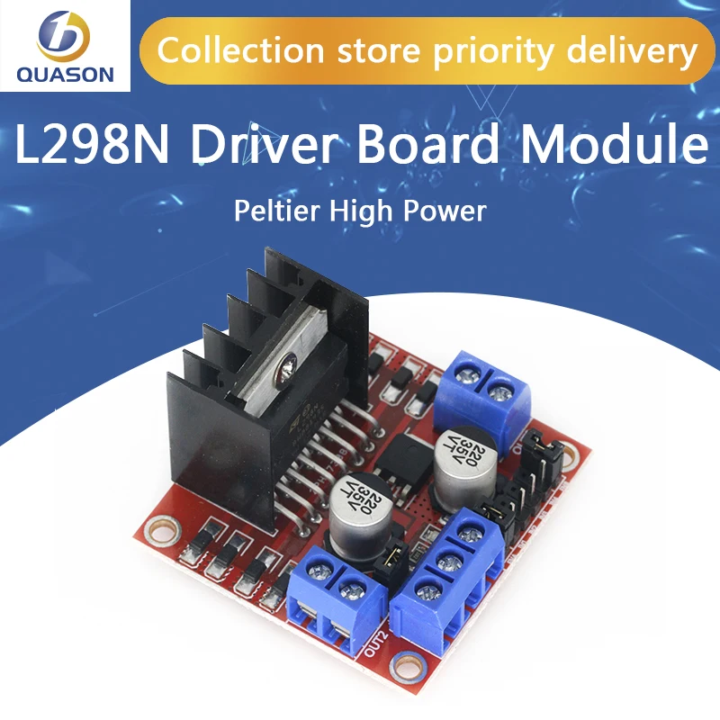 L298 New Dual H Bridge DC Stepper Motor Drive Controller Board Module ...