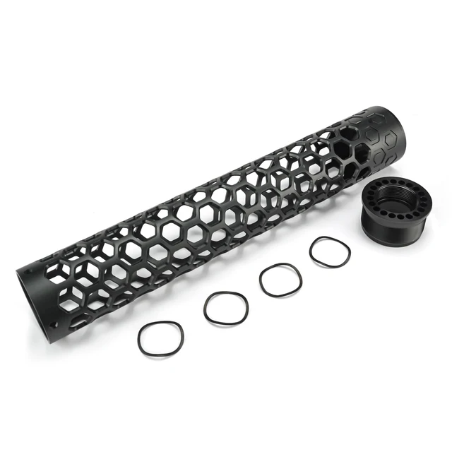 12" AR15 Handguard AR-15 Freefloat AR-15 Hex Handguard AR15 AR Barrel ...