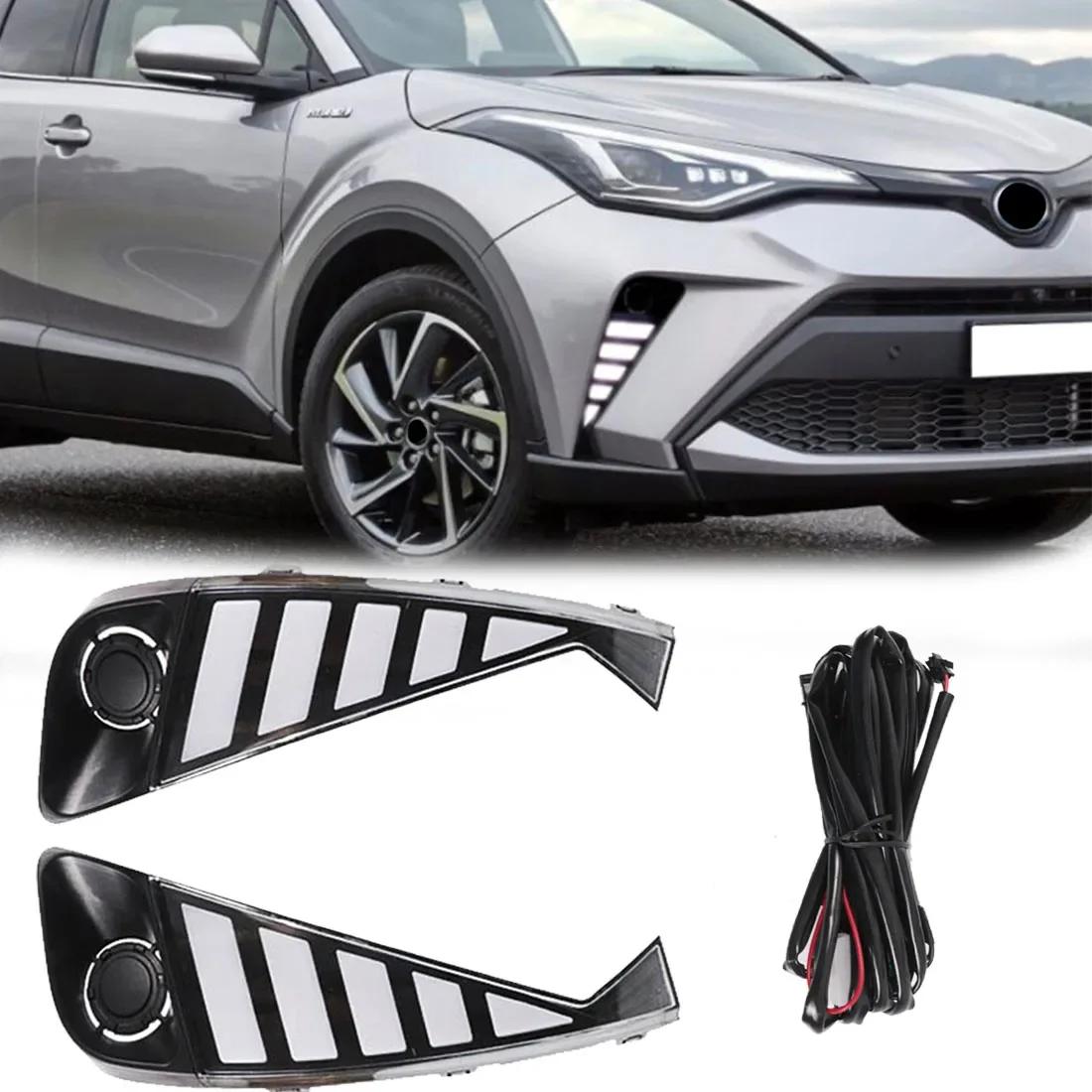 Multi-function LED Reflector Lamp For Toyota C-HR CHR 2020 2021 2022 ...