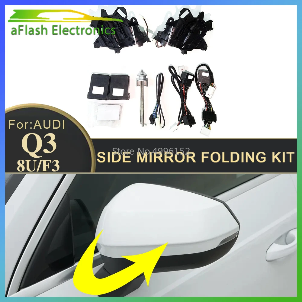 For-AUDI-Q3-8U-F3-2013-2023-Car-Side-Mirror-Folding-Kit-Rearview-Mirror ...