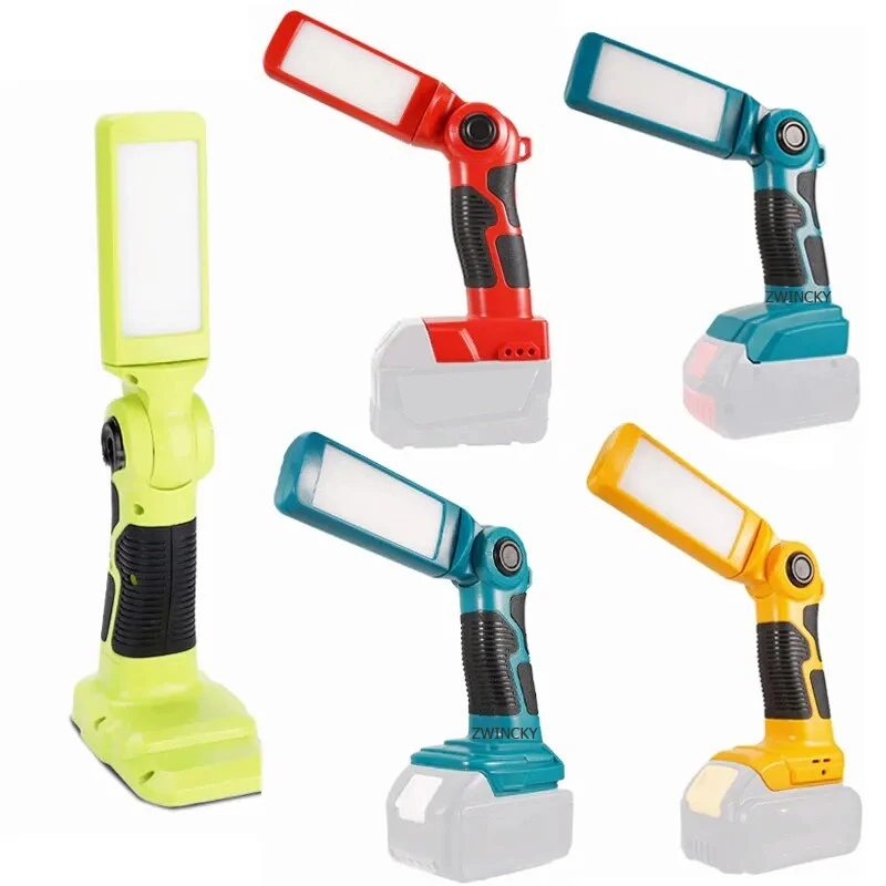 Portable-LED-Light-Work-Light-Outdoor-Lighting-Flashlight-For-Makita ...