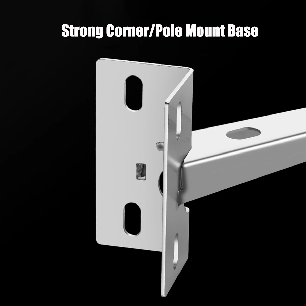 Caméra ip - Wall Mount - 502W - Support mural d'angle en acier ...