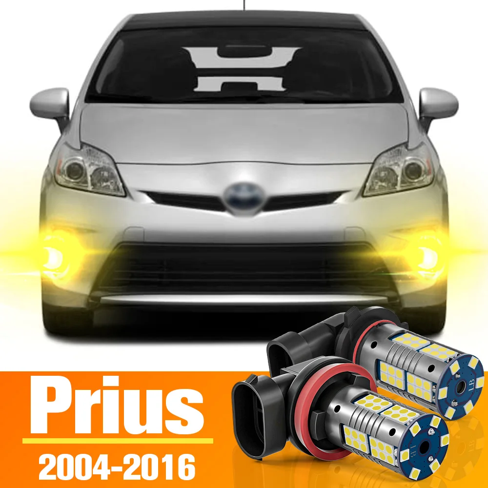2pcs-LED-Front-Fog-Light-Bulb-Accessories-For-Toyota-Prius-2004-2016 ...