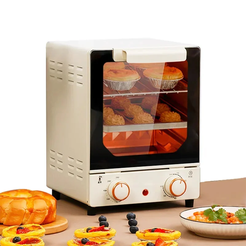 220V 750W 15L Mini Electric Oven Multifunction Timer Making Bread Cake ...