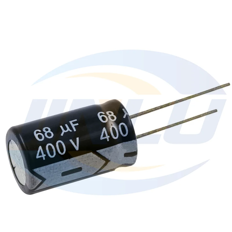 5pcs Electrolytic Capacitor 400v68uf 16*25mm Aluminum Electrolytic ...