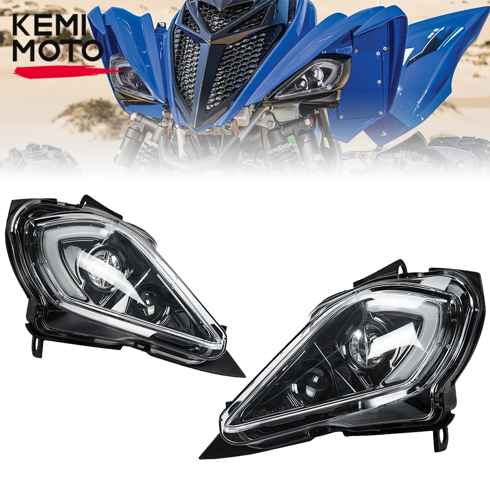ATV-KEMIMOTO-Headlights-for-Yamaha-Raptor-700-350-250-YFZ-450R-450X ...