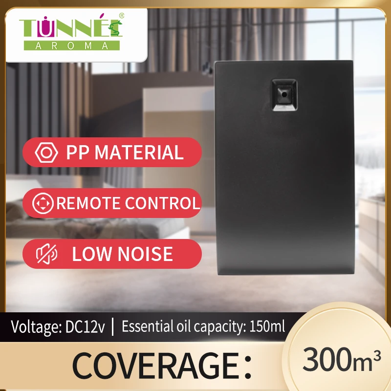 AROMA TUNNEL Aroma Diffuser Aromatic Voiceless Essential Oil Diffuser ...