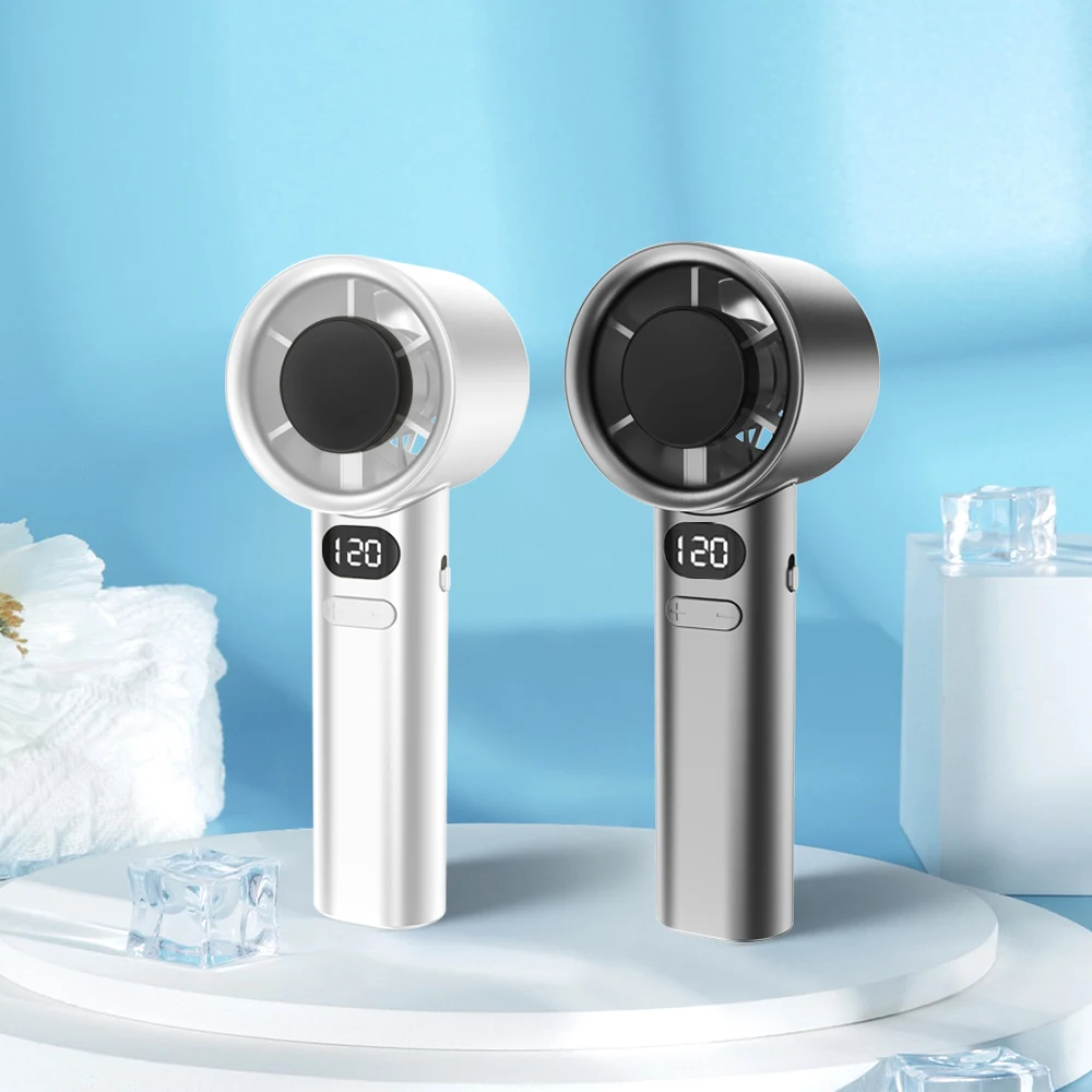 Portable-Hand-Fan-120-Wind-Speeds-Mini-Bladeless-Handheld-Fan-USB ...