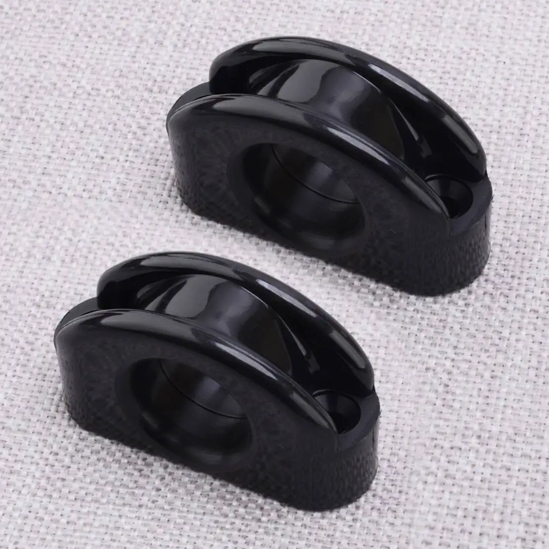 2Pcs Deck Eye Fairlead Bullseye Line Cable Rope Guide Pulley Fit for ...