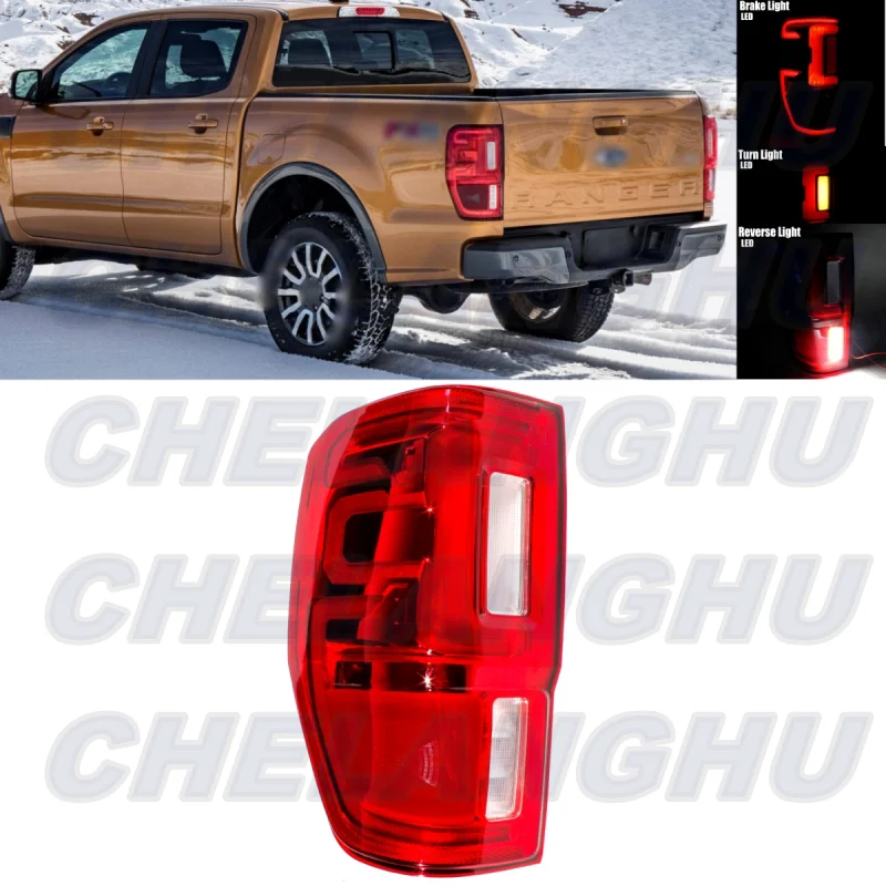 For-Ford-Ranger-2019-2020-2021-2022-2023-Left-Side-LED-Tail-Lights-Rear ...