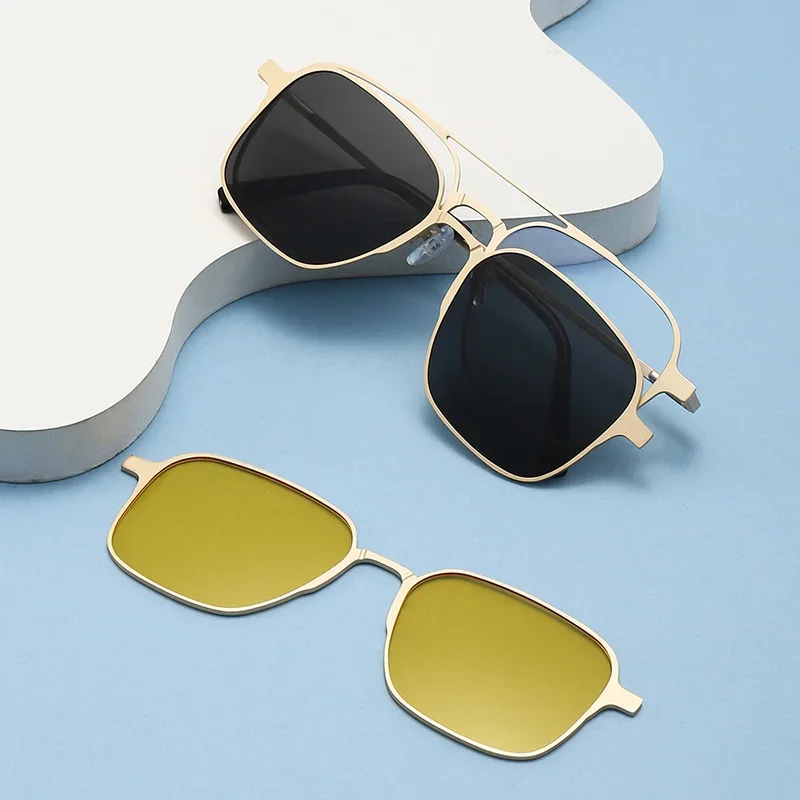 Eyewear-Night-Vision-Metal-Computer-Glasses-Polarized-Anti-Blue-Light ...