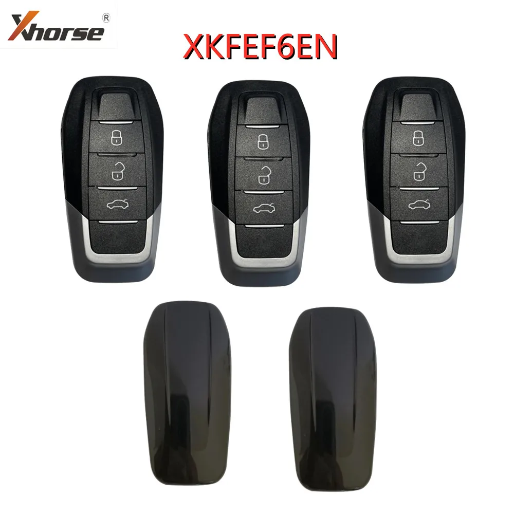 5-10PCS-Xhorse-XKFEF6EN-Wire-Remote-Without-PCF-Key-3-Buttons-Universal ...