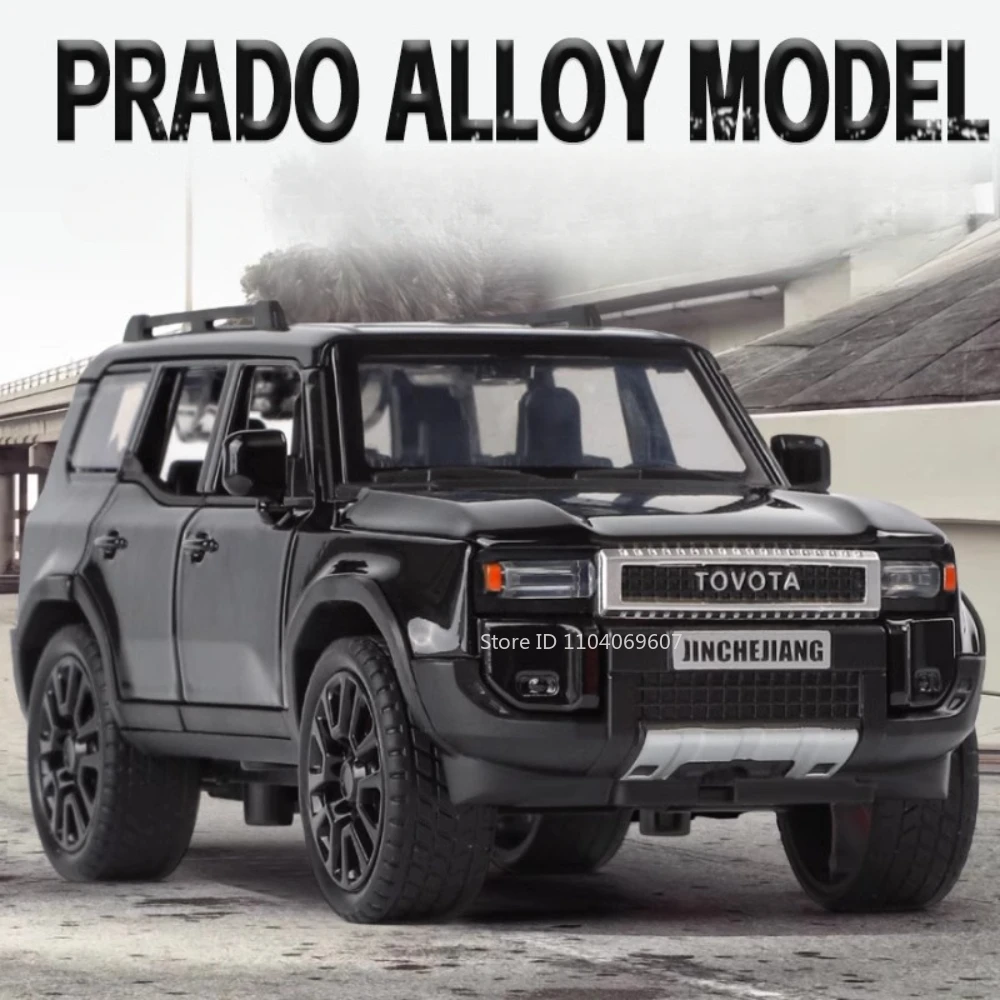 1-32-Prado-SUV-Car-Model-Toys-Alloy-Die-casting-Pull-Back-6-Doors ...